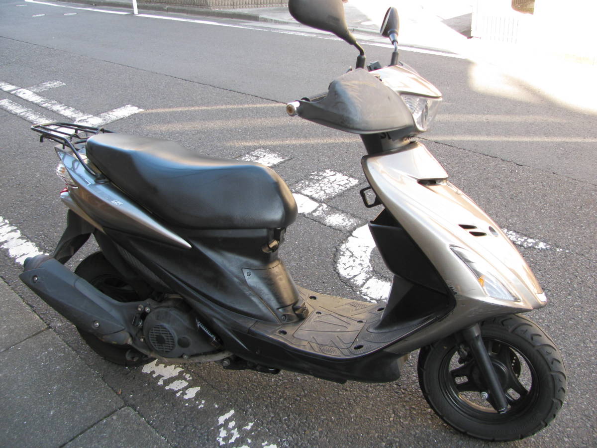 【傷や汚れあり】スズキ アドレスv125s リミテッド Cf4ma型 エンジン実働 自賠付き 令和7年までの落札情報詳細 ヤフオク落札価格