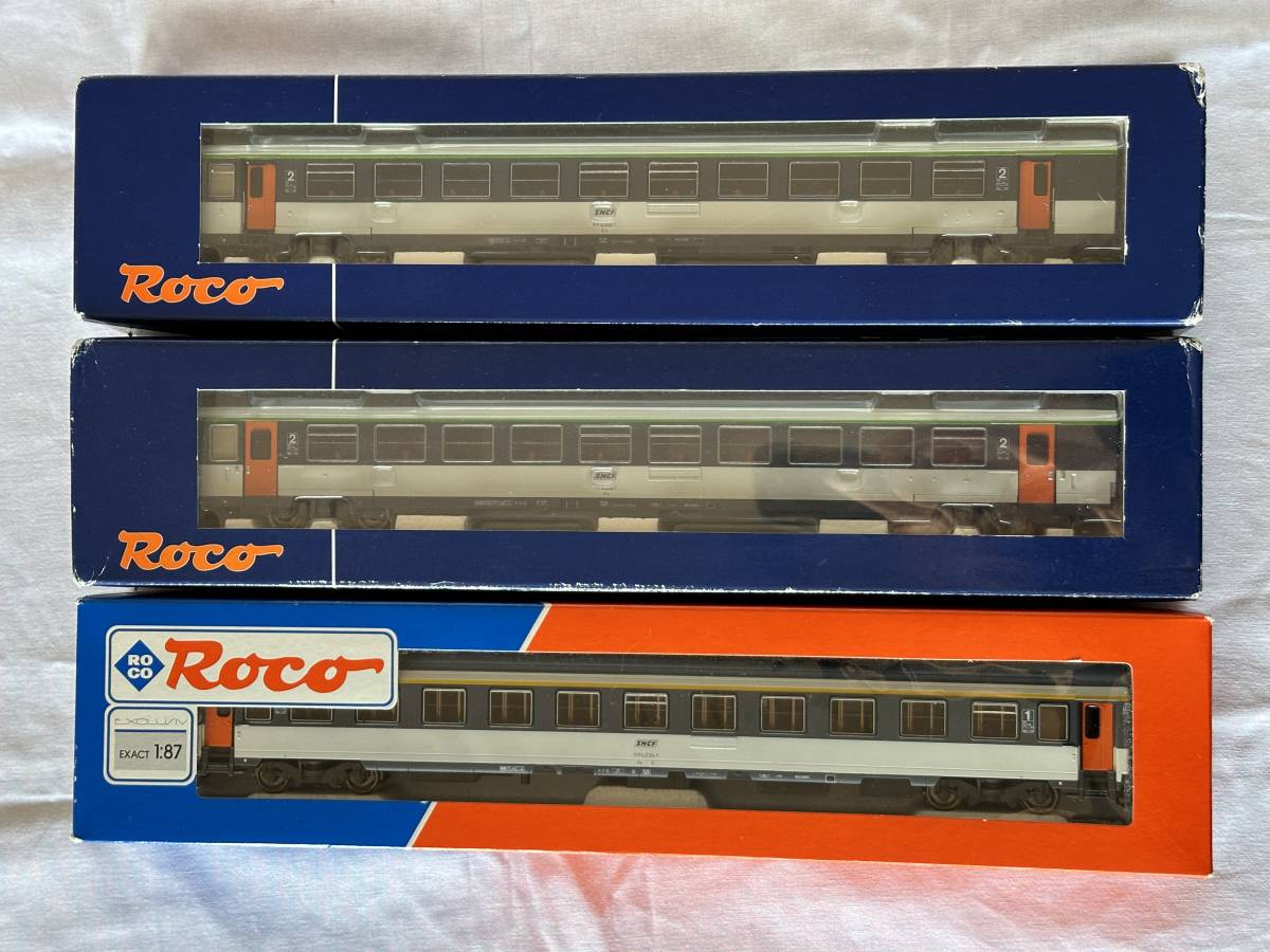 【中古】フランス SNCF Corail 客車 2両 （PIKO、ROCO）の落札情報詳細 - ヤフオク落札価格検索 オークフリー