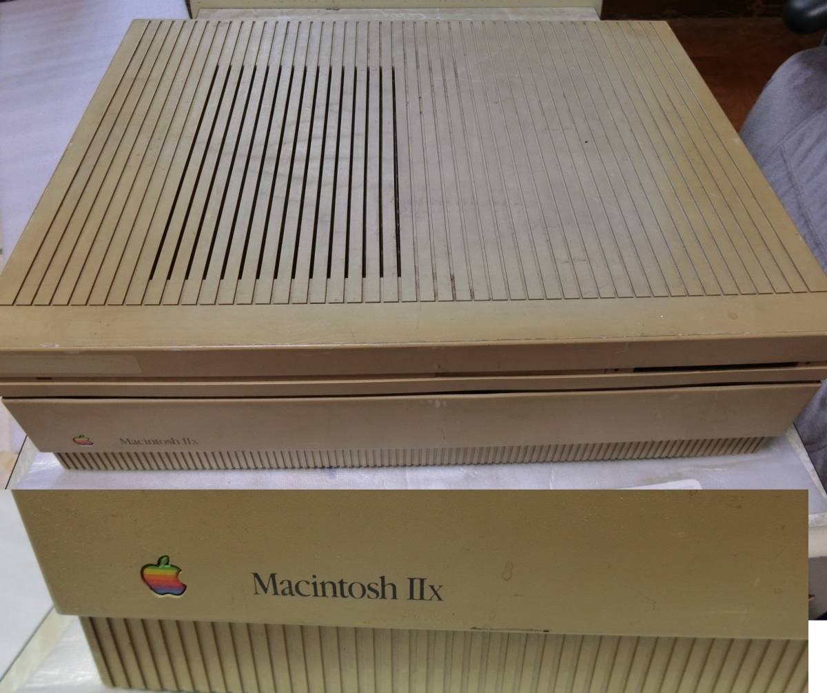 【傷や汚れあり】中古 動作不可 ジャンク品 Macintosh IIx（日本未発売）おまけ 動作未確認NuBusカード類の落札情報詳細 ...