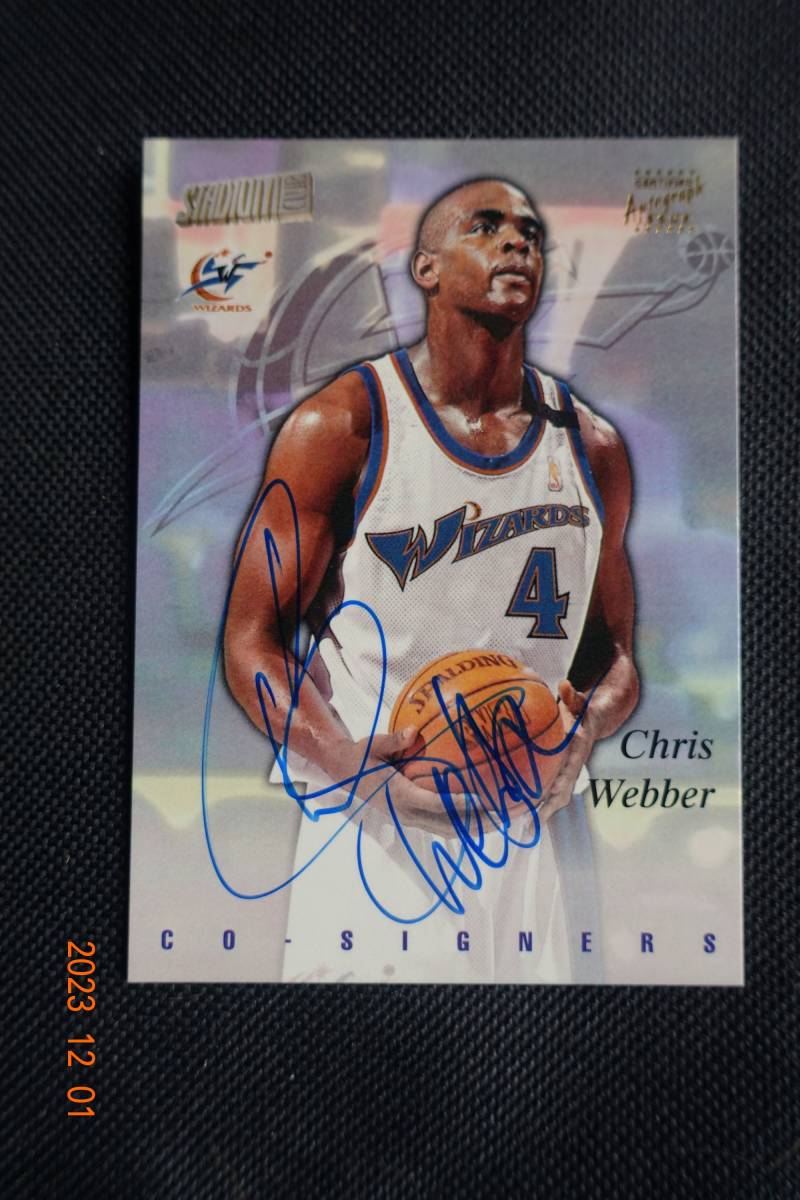 【目立った傷や汚れなし】Chris Webber/Kerry Kittles 1997-98 Stadium Club Co-Signerの ...