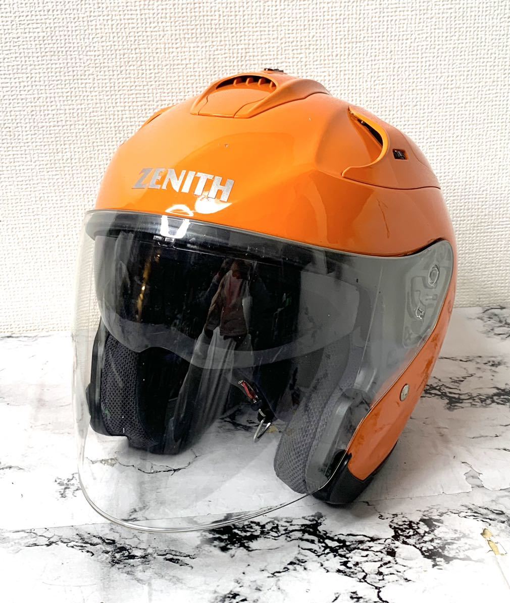 A051 YAMAHA ZENITH SAZ-2 YJ-6Ⅱ フルフェイスヘルメット マットブラック 【L】 ジャンクの落札情報詳細 - ヤフオク落札価格検索 オークフリー