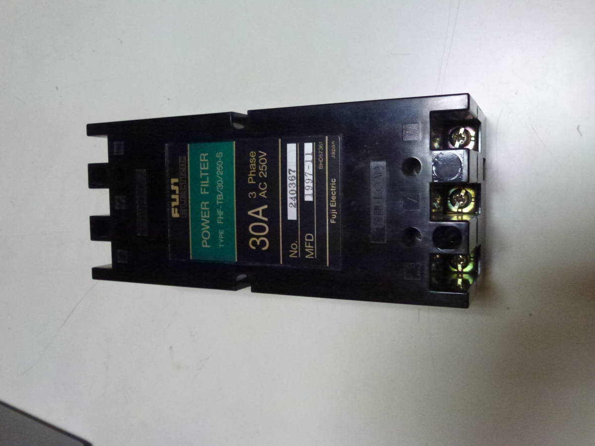 【傷や汚れあり】インバーターノイズ対策 富士電機 パワーフィルター3相 200V 30Aの落札情報詳細 - Yahoo!オークション落札価格検索 オークフリー