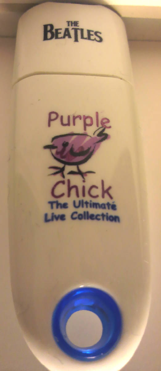 【未使用に近い】★ The Beatles PURPLE CHICK The Ultimate LIVE Collection USB ★の ...