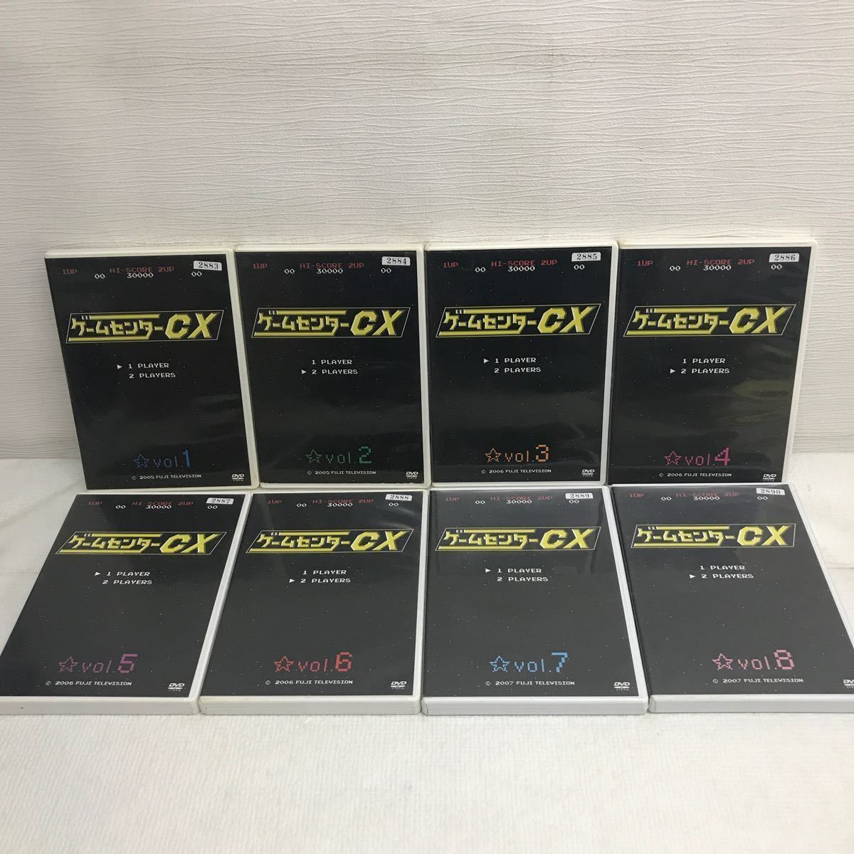 【やや傷や汚れあり】PY1214A ゲームセンターCX vol.1〜8 DVD 8本セット セル版 フジテレビ スタイルジャム ハピネット よゐこ 有野晋哉の落札情報詳細 - ヤフオク落札価格 ...