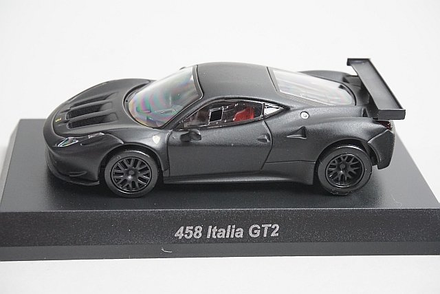 【やや傷や汚れあり】京商 1/64 Ferrari ミニカーコレクション9 フェラーリ 458 イタリア GT2 カルワザバージョン マットブラック サークルKサンクス 組立済の落札情報詳細 ...