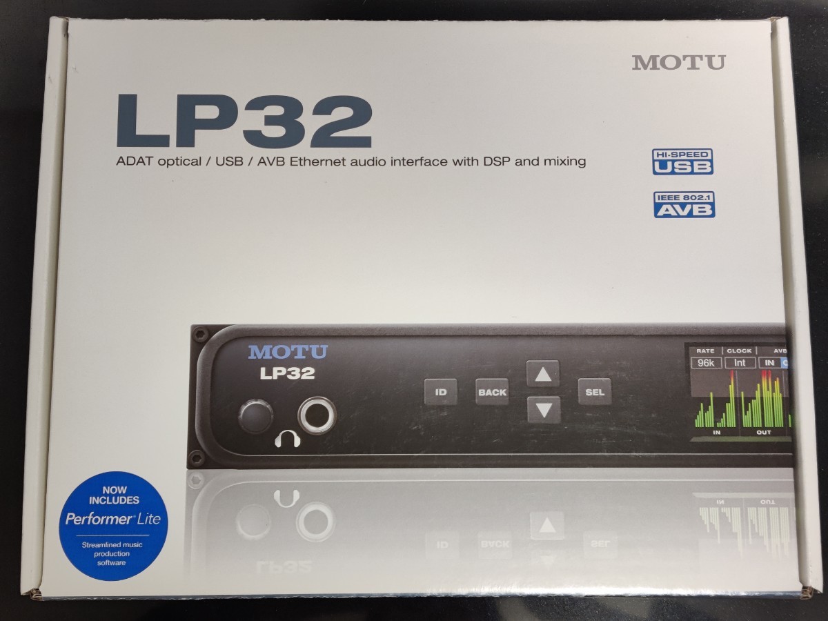 【やや傷や汚れあり】MOTU LP32 検) AVB M64 16A ESS RME Dante ADATの落札情報詳細 - ヤフオク落札価格 ...