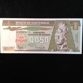 【未使用】World Paper Money GUATEMALA 1/2 Quetzal【1987】の落札情報詳細 - ヤフオク落札価格検索 オークフリー