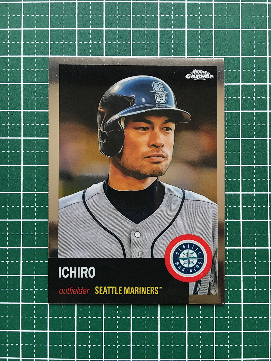【目立った傷や汚れなし】★MLB 2022 TOPPS CHROME PLATINUM ANNIVERSARY #292 イチロー／ICHIRO[SEATTLE MARINERS]ベースカード ...