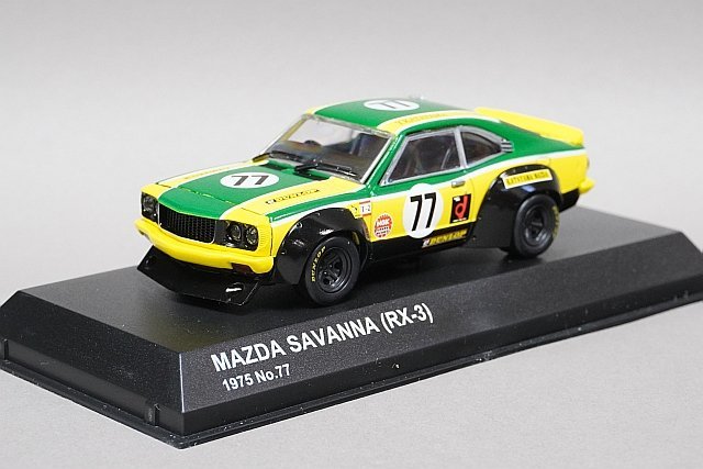 【やや傷や汚れあり】KYOSHO 京商 1/43 MAZDA マツダ SAVANNA サバンナ RX-3 1975 #77 03195Aの落札情報詳細 - Yahoo!オークション落札価格検索 ...