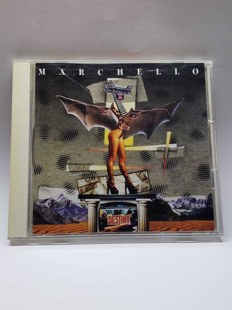 【やや傷や汚れあり】MARCHELLO／DESTINY／マルチェロ／デスティニィ／国内盤CD／1988年発表／1stアルバム／廃盤／ジーン ...