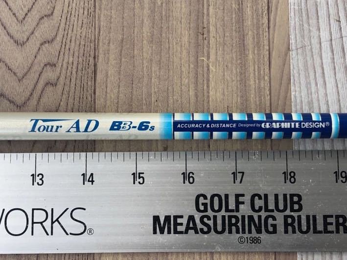 【やや傷や汚れあり】 送料無料 Tour AD ツアーAD BB 6S GRAPHITE DESIGN グラファイトデザイン FLEX S PING ピン G425 410 430 スリーブ付 ...