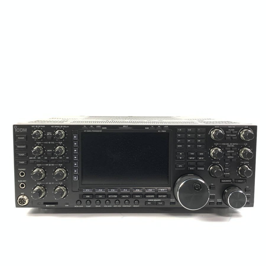 【やや傷や汚れあり】ICOM アイコム IC-7851 HF / 50MHz トランシーバー 現状品の落札情報詳細 - ヤフオク落札価格検索 ...