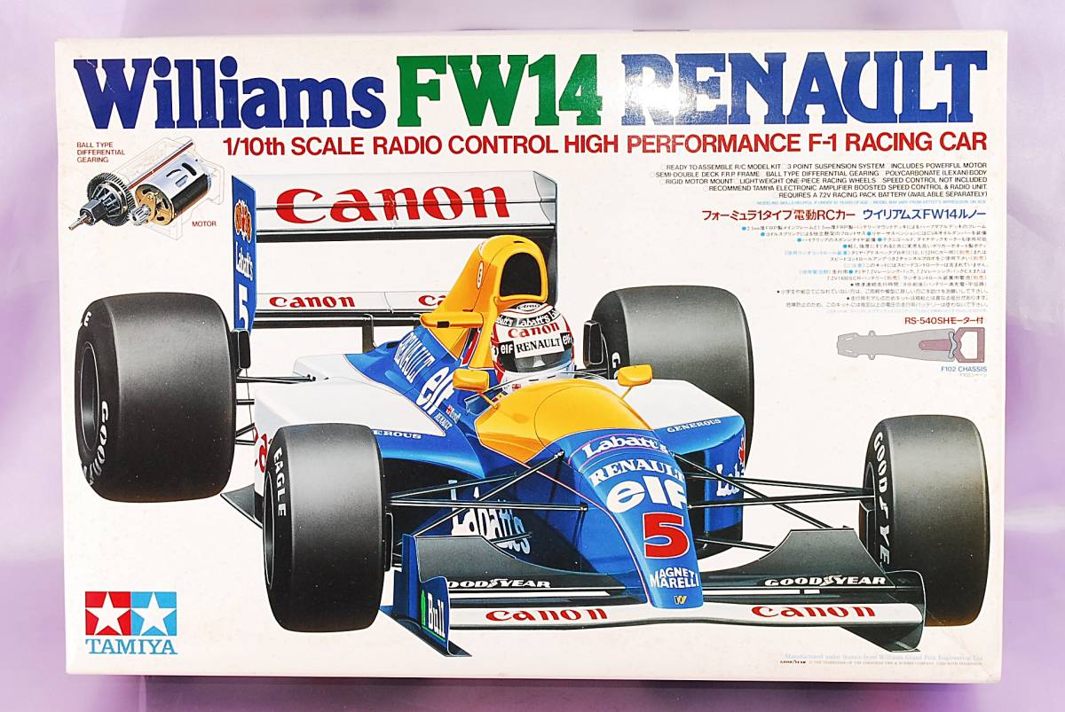 【目立った傷や汚れなし】美品 Tamiya 1/10 RC Williams FW14 RENAULT #58105 空箱 取扱い説明書 タミヤ ウイリアムズ ルノーの落札情報詳細 ...