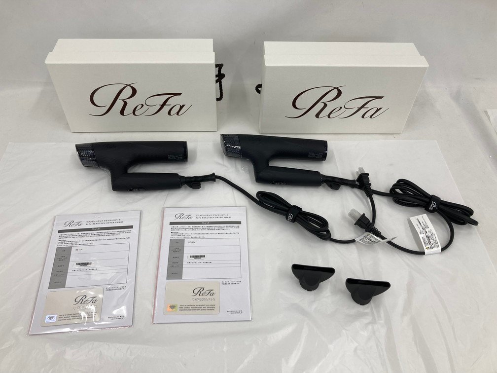 【未使用に近い】REFA リファ ビューテック ドライヤー スマート RE-NA-03A ブラック 2点セット 箱付き 通電 【CAAI2033】の落札情報詳細 - Yahoo!オークション ...