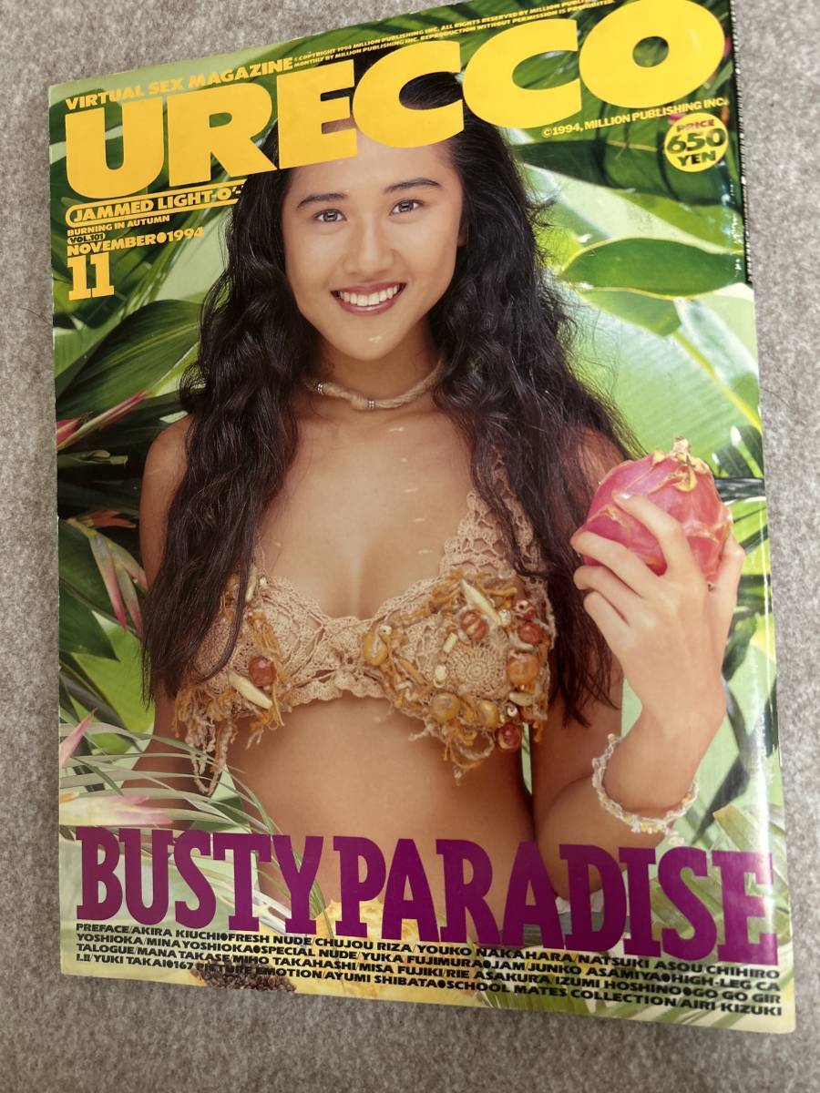 【全体的に状態が悪い】URECCO ウレッコ 1994年 平成6年11月 木内あきら 矢部美穂 藤村夕香の落札情報詳細 - Yahoo!オークション落札価格検索 オークフリー