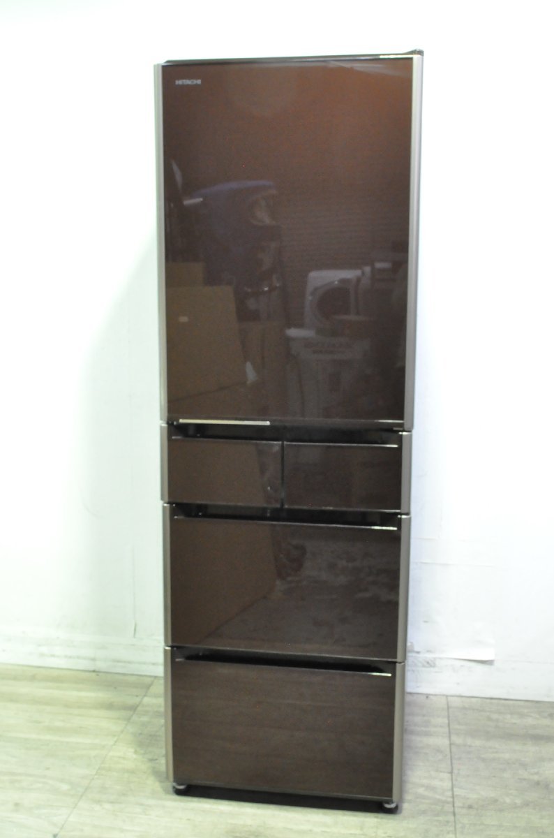【傷や汚れあり】【1円スタート】埼玉発 日立 ノンフロン冷凍冷蔵庫 R-S4200F 89kg/415L 2016年製 MM YKの落札情報 ...