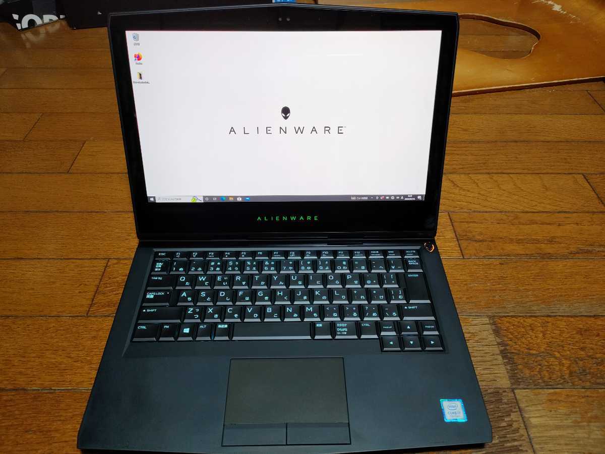 【目立った傷や汚れなし】美品 DELL ALIENWARE 13R3 Core i7 有機EL WQHD解像度 2560X1440 タッチパネル NVIDIA GeForce GTX1060 ...