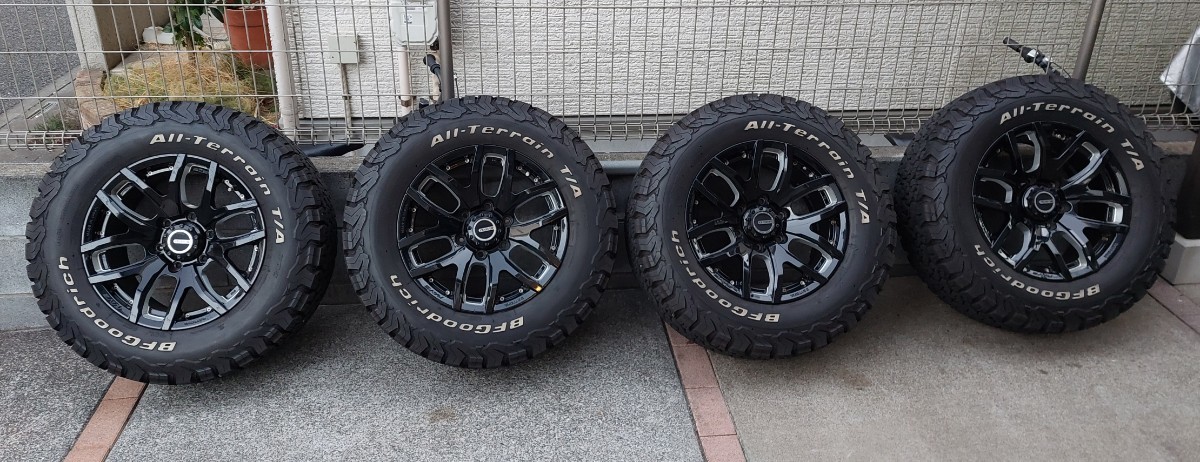 【やや傷や汚れあり】RAYS レイズ DAYTONA FDX-F6 17インチ 17×8J+20 グッドリッチ 265/65R17 プラド その他 おまけ付き 中古の落札情報詳細 ...