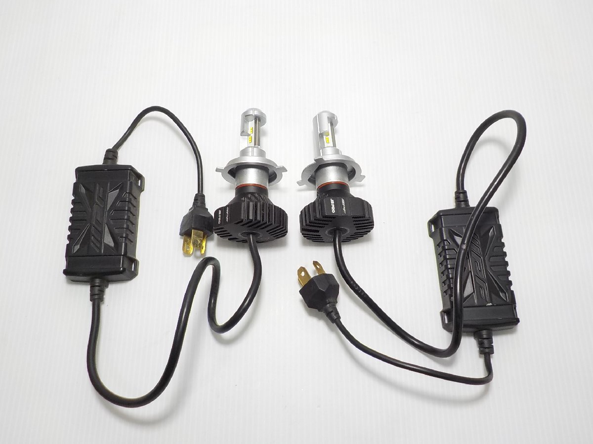 【やや傷や汚れあり】☆点灯OK☆ IPF JB PRO LED ヘッドランプ ヘッドライト バルブ 141 H4 6500K DC12V/24V Hi/Lo 23010439三J1703 の ...