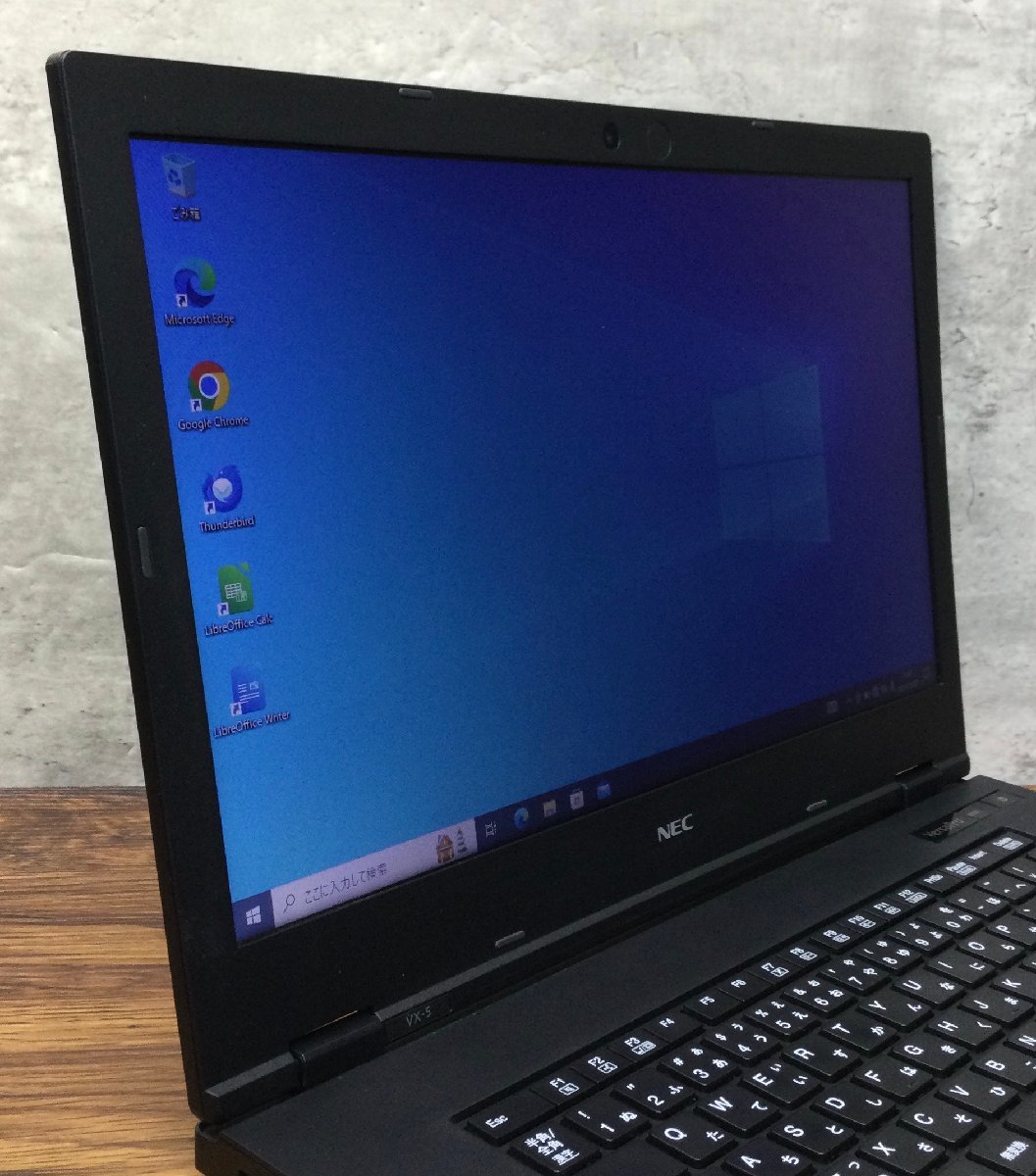 【目立った傷や汚れなし】1円～ NEC VersaPro VKT16/X-5 タイプVX / Core i5 8265U (1.60GHz ...