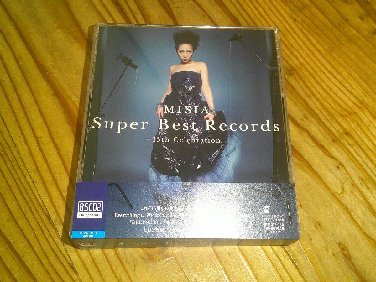 【目立った傷や汚れなし】CD（Blu-spec CD2）：MISIA SUPER BEST RECORDS 15TH CELEBRATION ミーシャ：帯付：3枚組の落札情報詳細 - ヤフオク ...
