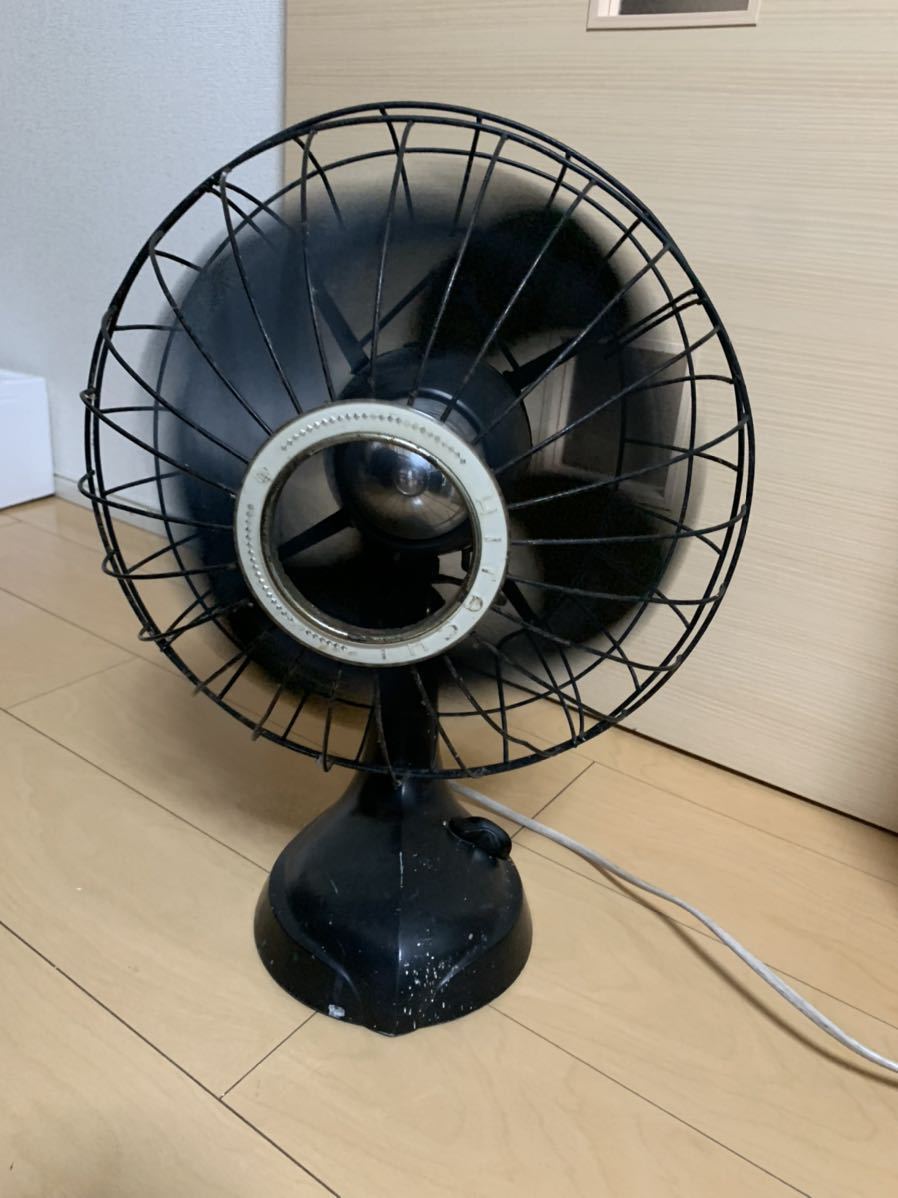【傷や汚れあり】Hitachi 日立 A.C DESK FAN レトロ 扇風機黒 通電OK 中古 現状品 ※動作確認済み※の落札情報詳細 ...