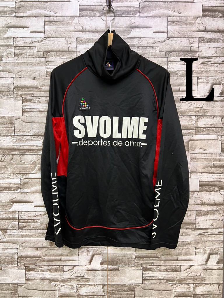 【やや傷や汚れあり】L SVOLME スボルメ ブラック レッド トレーニングウェア スポーツウェア サッカー フットサル プラシャツ ドライシャツ ハイネックの落札情報詳細 - Yahoo ...