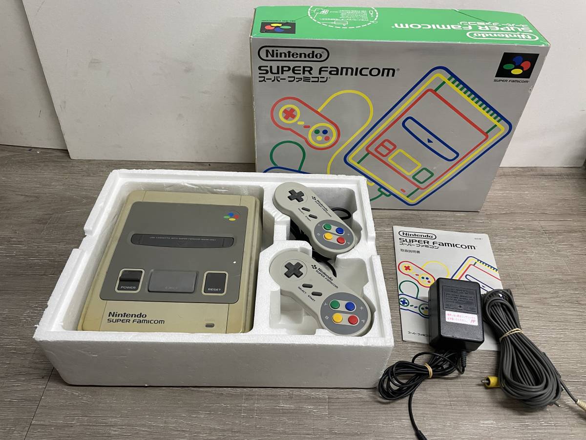 【傷や汚れあり】☆ SFC ☆ スーパーファミコン 本体 SHVC-001 動作品 ジャンク 現状販売 Nintendo SUPER FAMICOM ニンテンドー 任天堂 8889の落札情報 ...