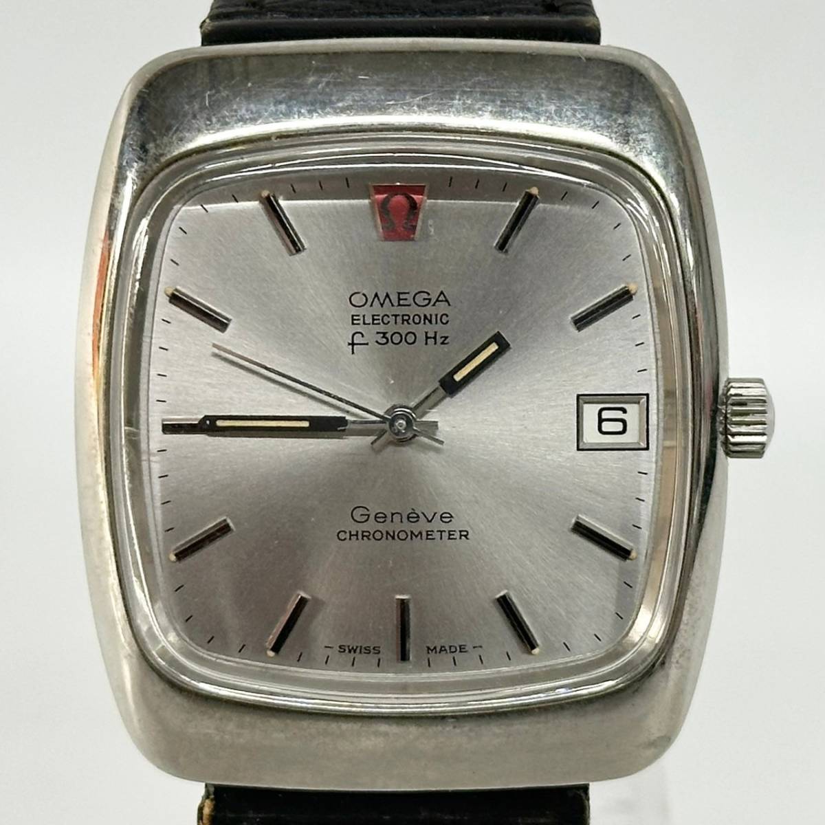 【やや傷や汚れあり】1円~【動作未確認】オメガ OMEGA ELECTRONIC Geneve Cal.1250 Ref.198.0062. ...