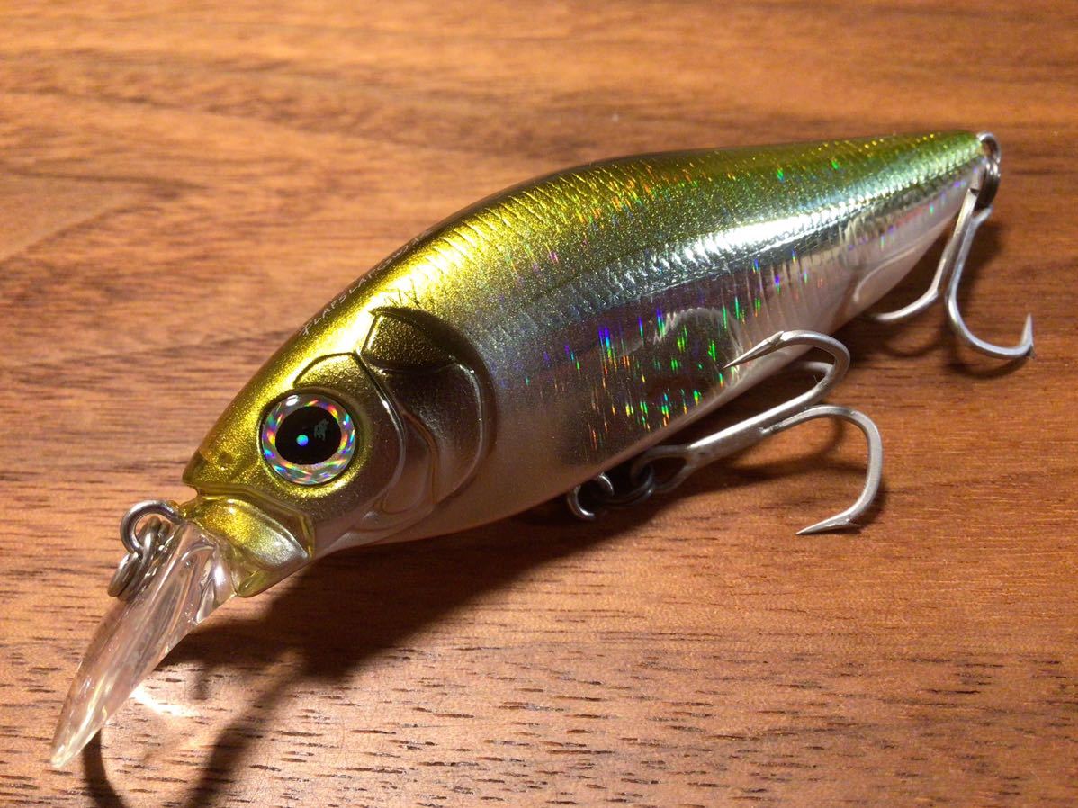 【未使用】★超美品★Megabass メガバス FLAP SLAP“SW”柊 フラップスラップ”SW“ヒイラギ「GG ILアジ」シャッド ...