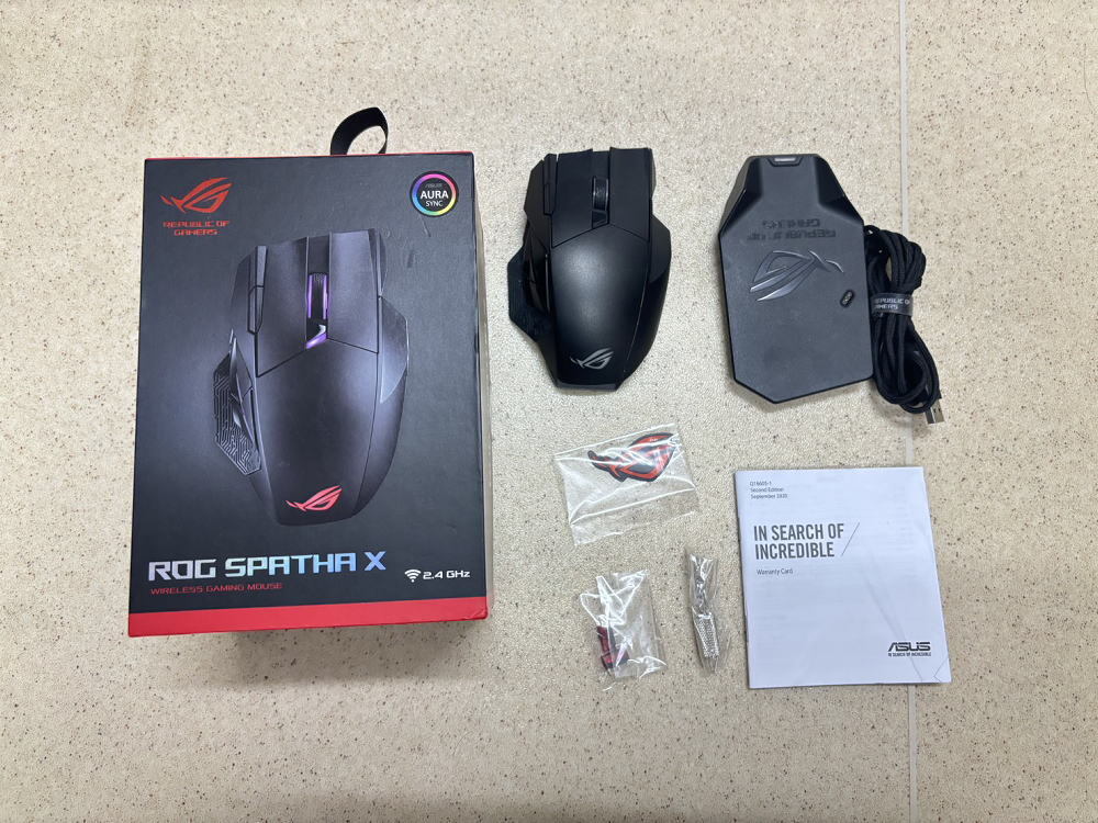 【目立った傷や汚れなし】ROG SpathaX☆ASUS☆ゲーミングマウス☆12個の多ボタンマウス☆フォートナイトの落札情報詳細 - ヤフオク ...