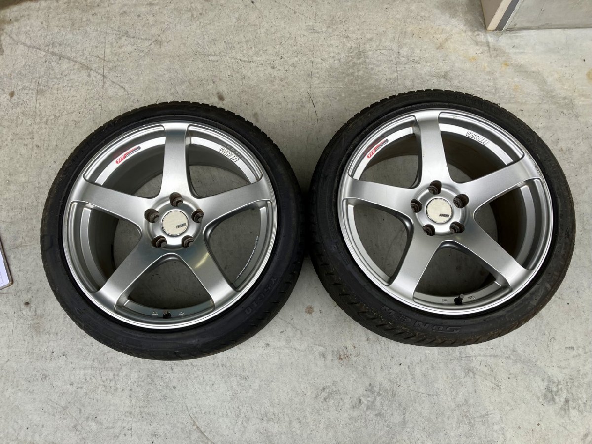 【傷や汚れあり】S管理74925 RX-8 外し】2本のみ★SSR GTV01 18インチ タイヤ付 アルミ ホイール★9.5J +45 PCD114.3 5Hの落札情報詳細 - Yahoo ...
