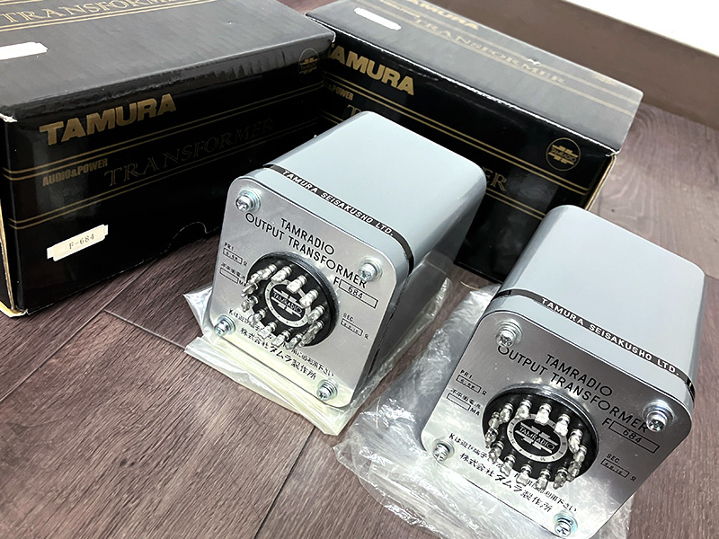 【未使用】 未使用品 TAMURA TAMURADIO F684 出力トランス 2個ペア タムラ タムラトランス F-684 の落札情報詳細 - Yahoo!オークション落札価格検索 オークフリー