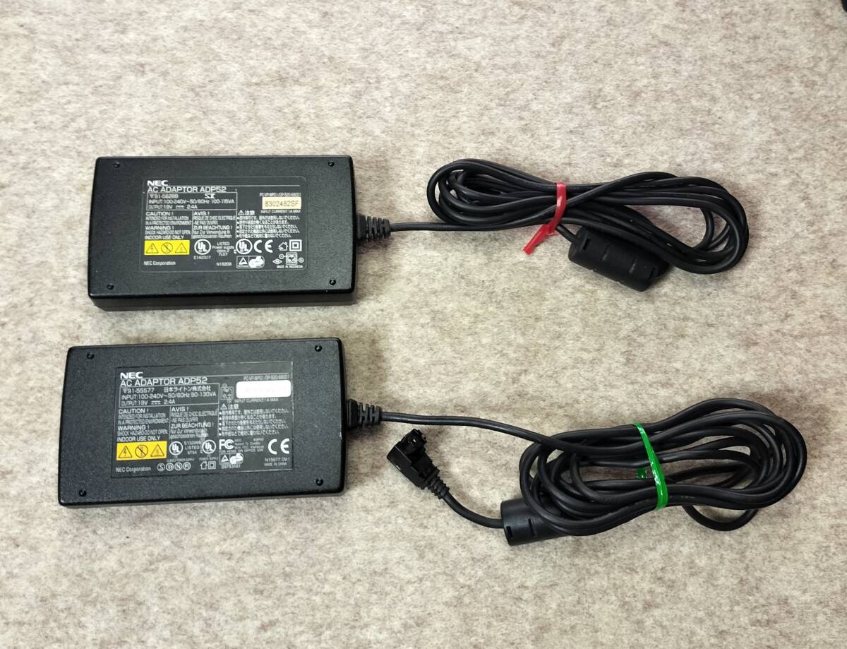 【傷や汚れあり】NEC ノートパソコン用 ACアダプター VP-WP01 角プラグ 19V2.4A2個セット 管理73の落札情報詳細 ...