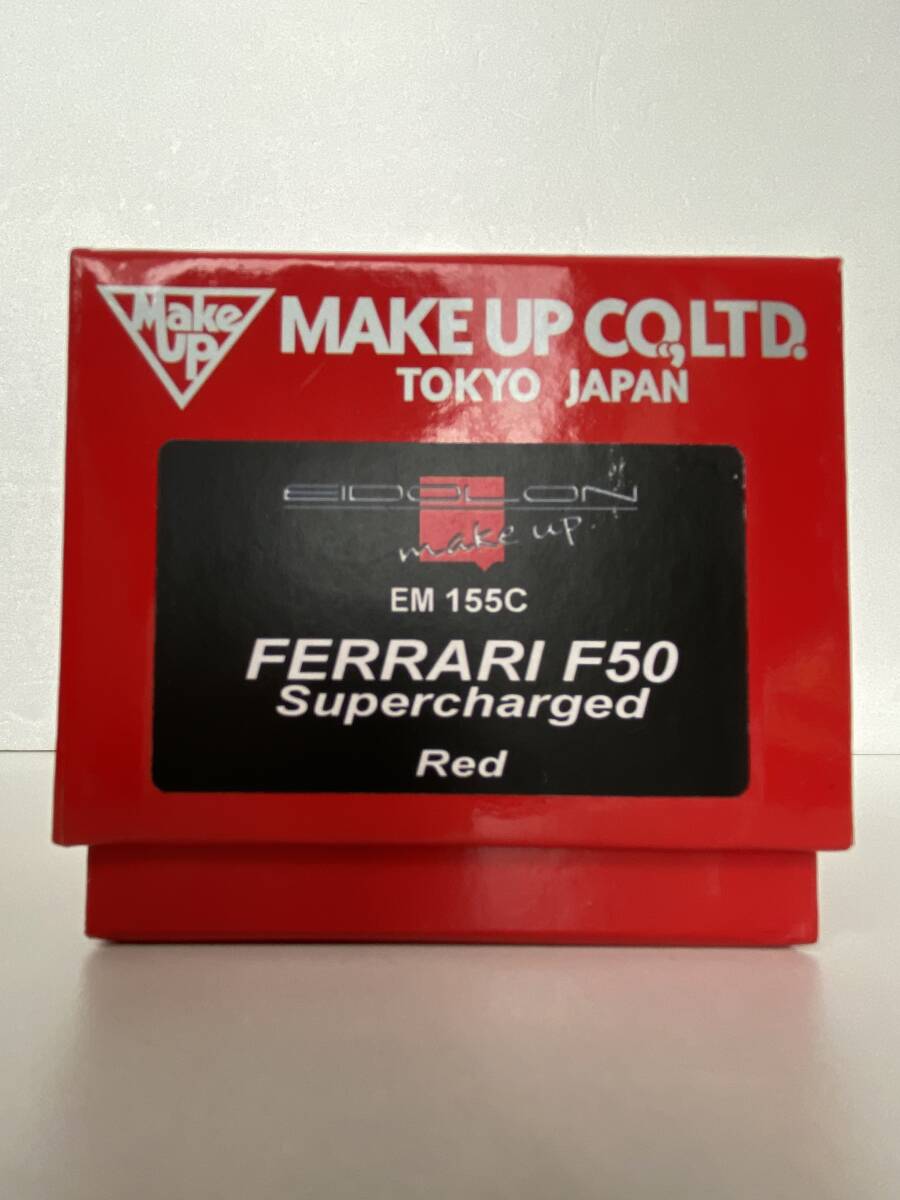【未使用】アイドロン EIDOLON メイクアップ MAKE UP 1/43 FERRARI F50 Supercharged Red ...