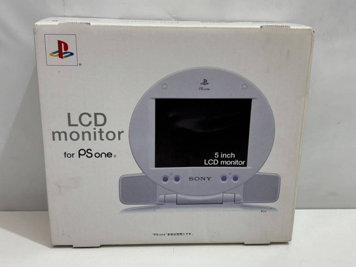 【未使用に近い】未使用品 SONY LCD monitor for PS one SCPH-130 5inch ソニー プレイステーション ...