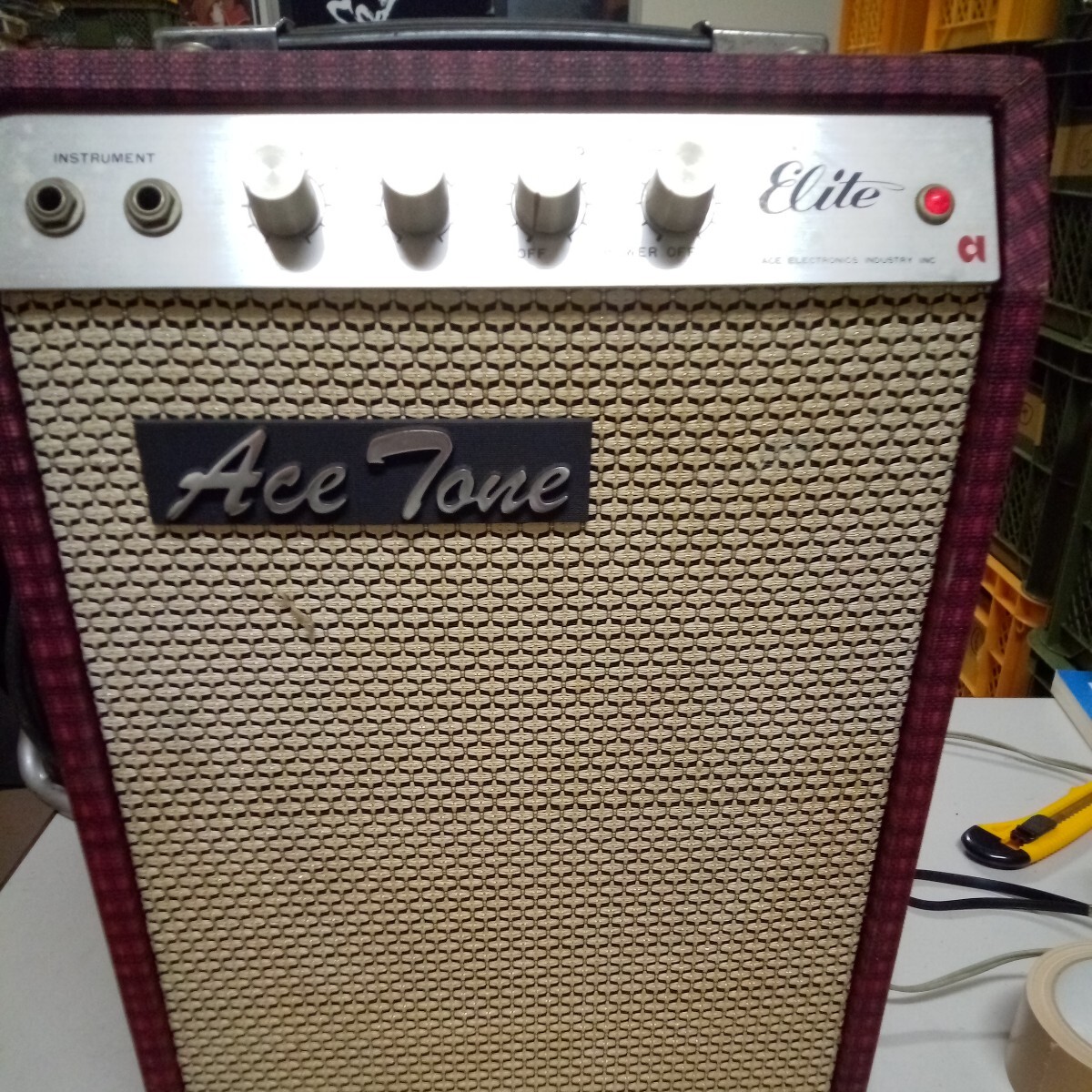 【目立った傷や汚れなし】ACE TONE ギターアンプ 真空管 A1-R 当時物 現状品の落札情報詳細 - Yahoo!オークション落札価格検索 オークフリー