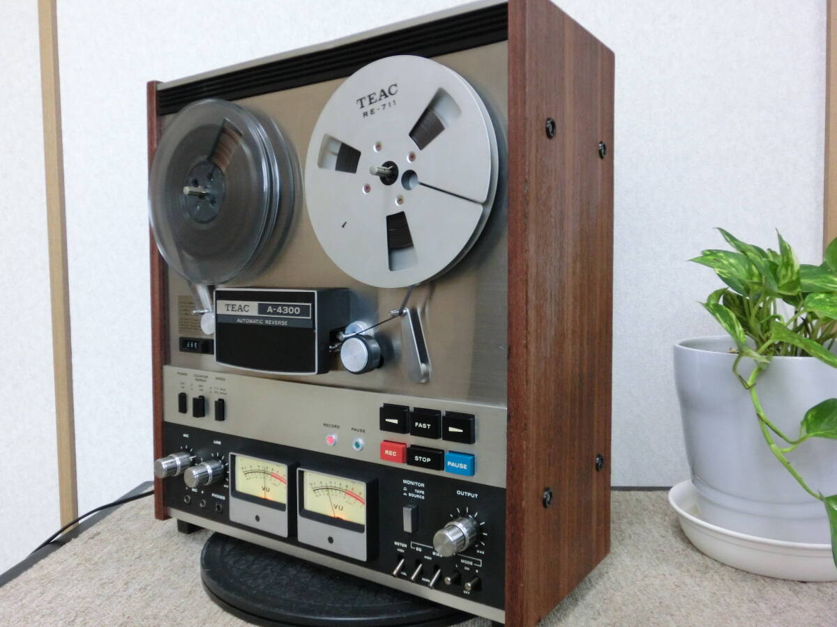 【やや傷や汚れあり】TEAC A-4300 Stereo Tape Deck 動作品の落札情報詳細 - ヤフオク落札価格検索 オークフリー