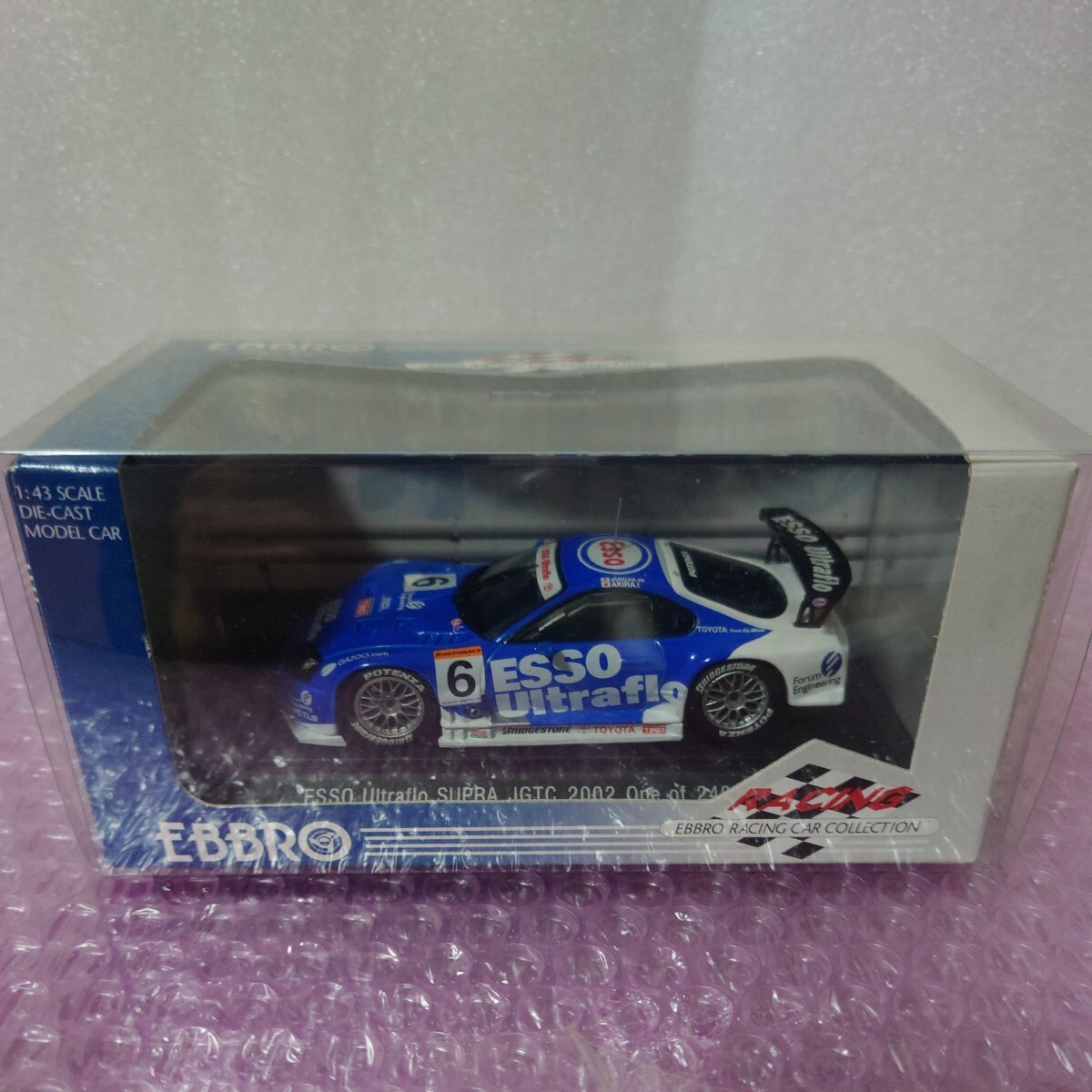 【目立った傷や汚れなし】EBBRO TOYOTA ESSO Ultraflo Supra JGTC 2002 :EBBRO RACING ...
