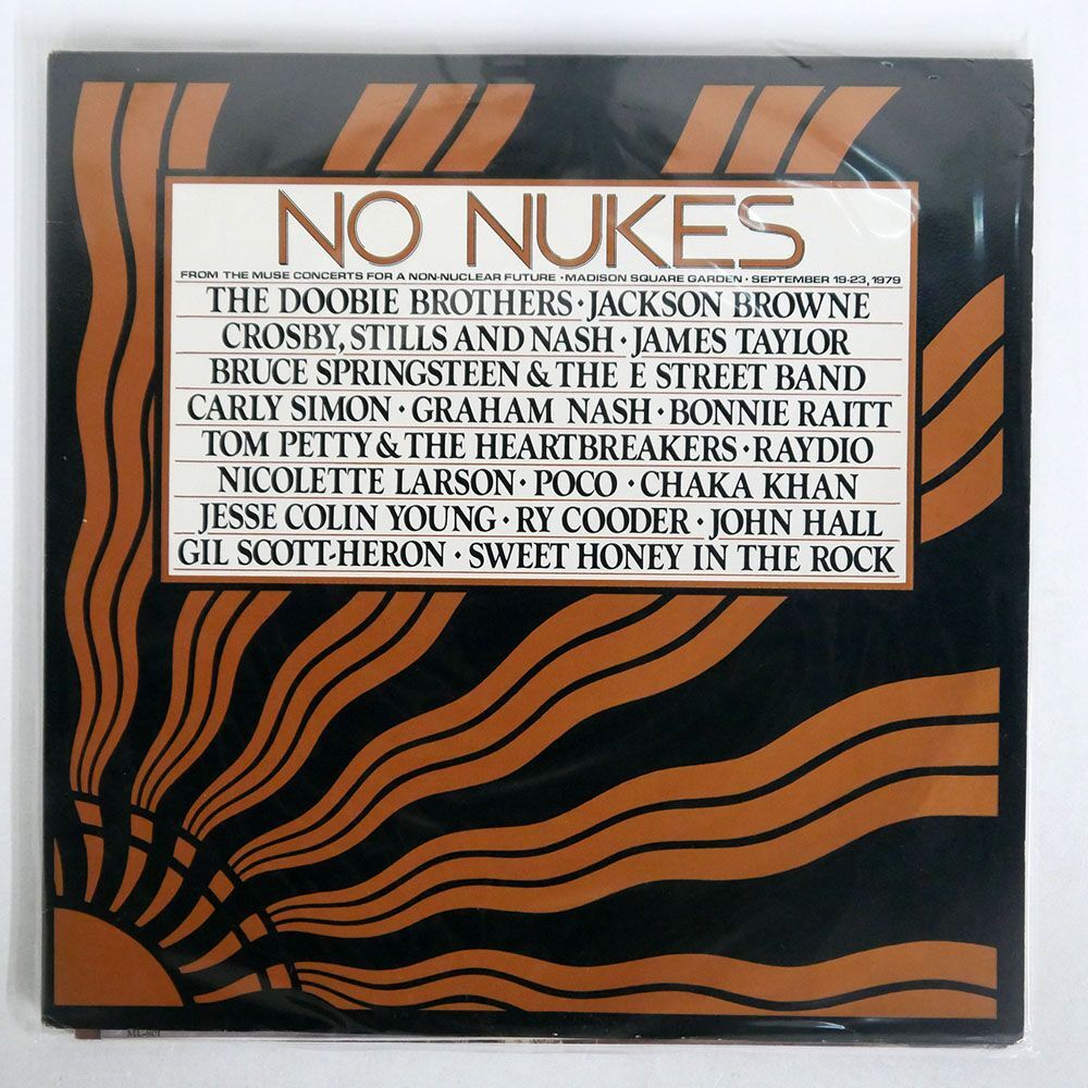 【やや傷や汚れあり】米 VA/NO NUKES - FROM THE MUSE CONCERTS FOR A NON-NUCLEAR ...