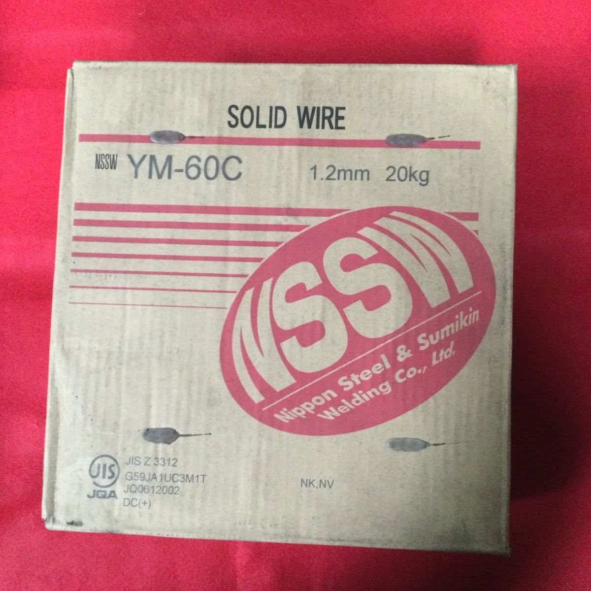 【未使用】軟鋼 590MPa級鋼用 日鉄溶接工業 ソリッドワイヤ SW YM-60C 1.2 x 20 日鉄 溶接 溶接棒 溶接ワイヤ 60KG級の落札情報詳細 - ヤフオク落札価格検索 オークフリー