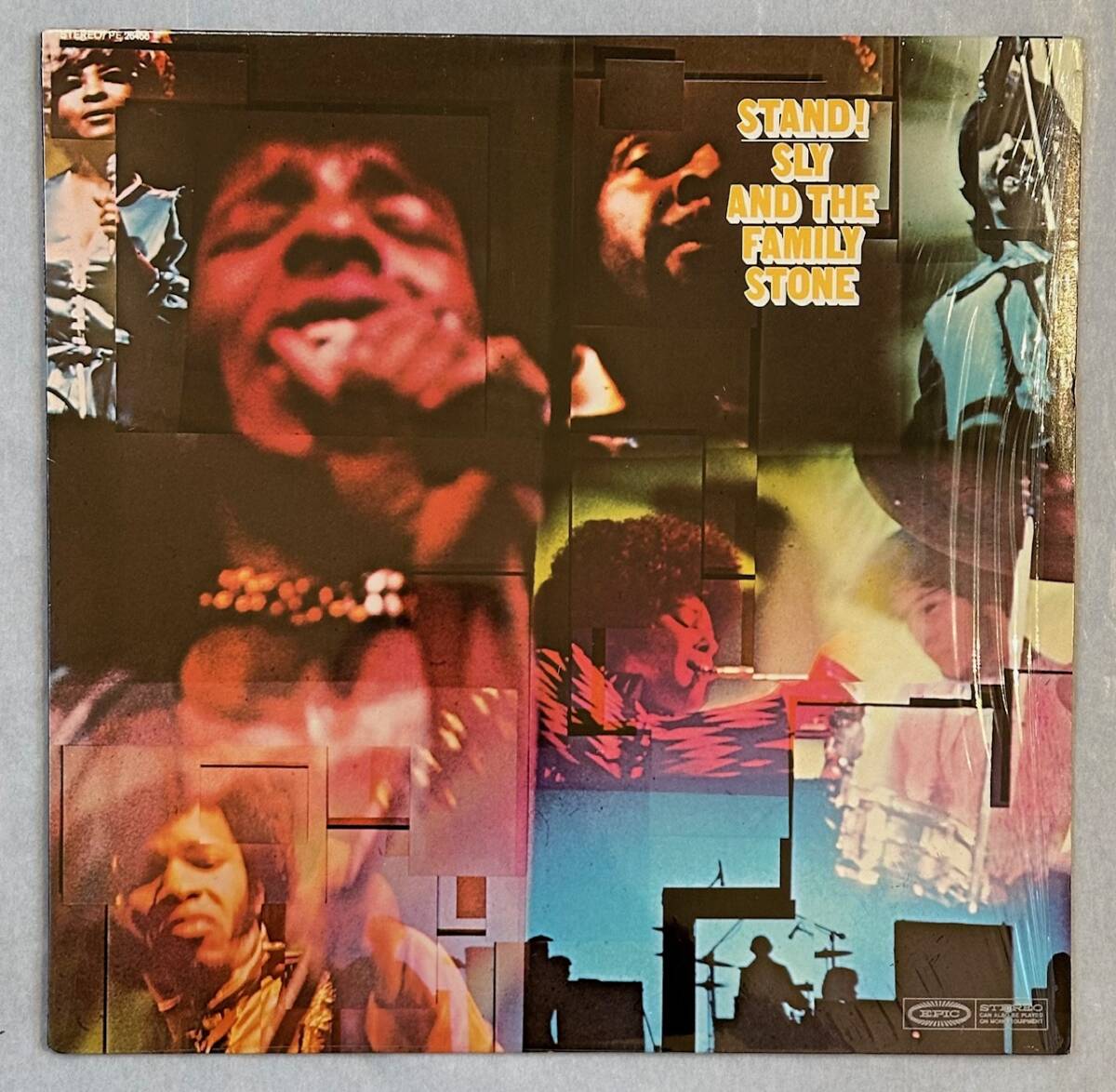【未使用に近い】 1986年 Reissue US盤 Sly & The Family Stone - Stand! 12”LP PE ...