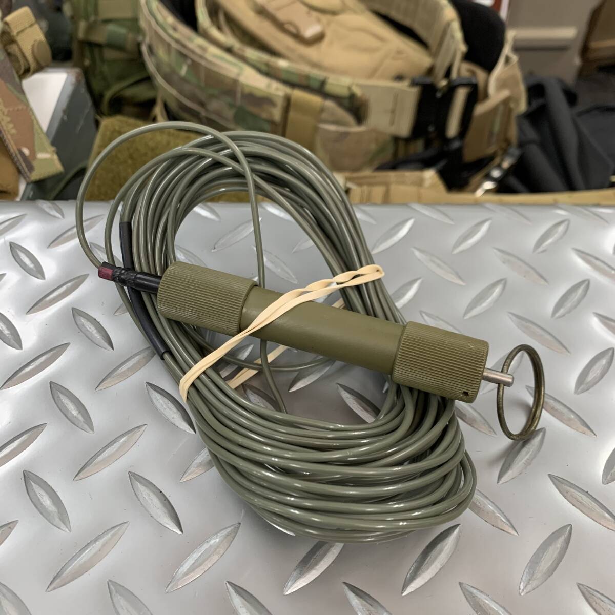 【目立った傷や汚れなし】米軍実物 M81/M60 Fuse Igniter MOS-18C イグナイターヒューズ/ケーブル sof eod ...