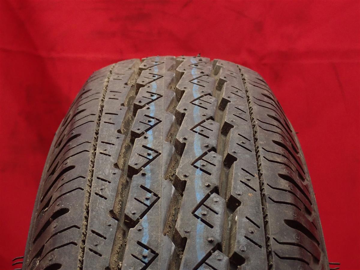 【やや傷や汚れあり】単品 タイヤ 1本 《 ブリヂストン 》 デュラビスR670 [ 145R12 6PR ]9.5分山★n12 エブリィ ...