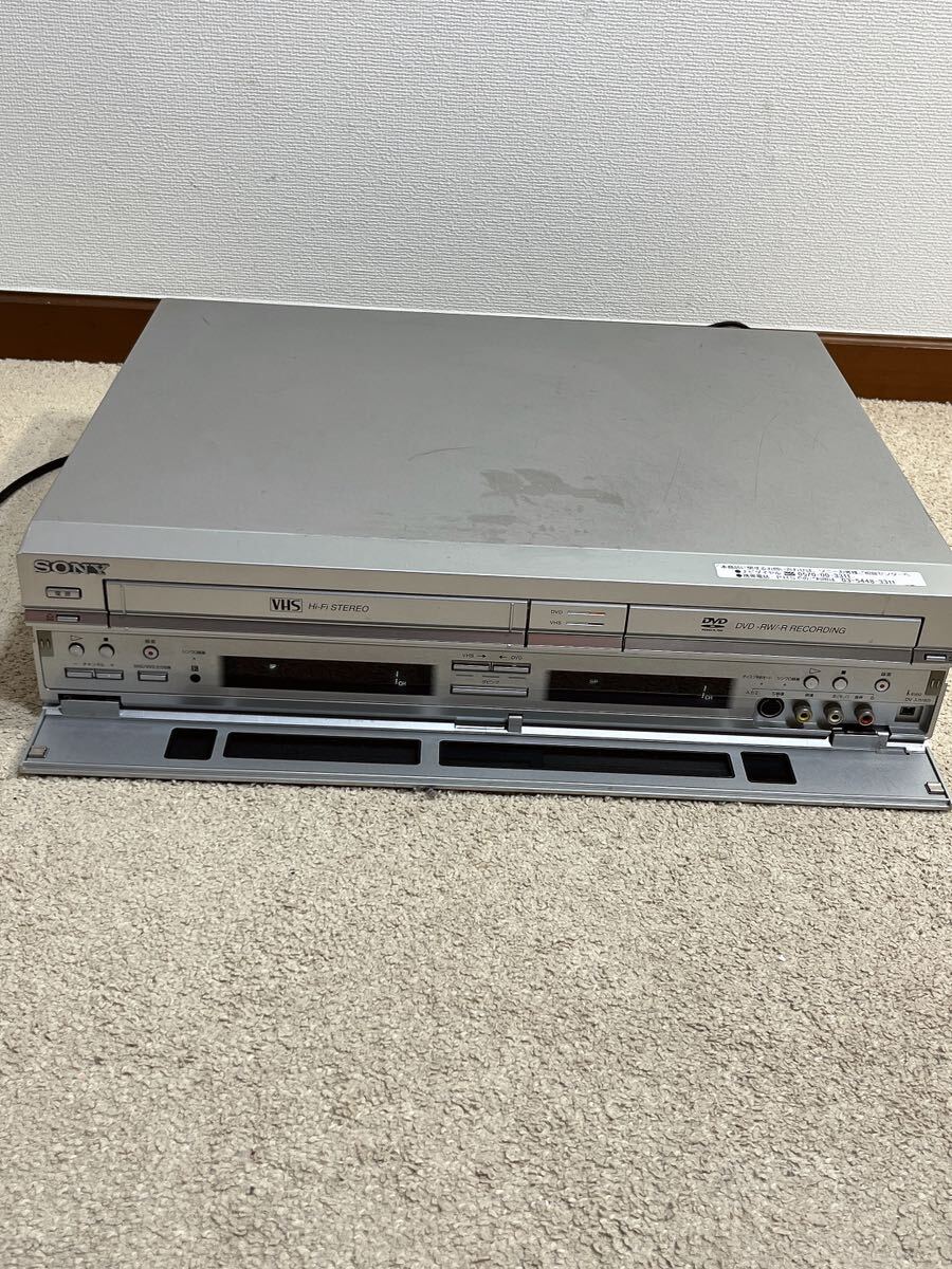 【目立った傷や汚れなし】SONY ビデオデッキ DVDデッキ RDR-VD6の落札情報詳細 - Yahoo!オークション落札価格検索 オークフリー