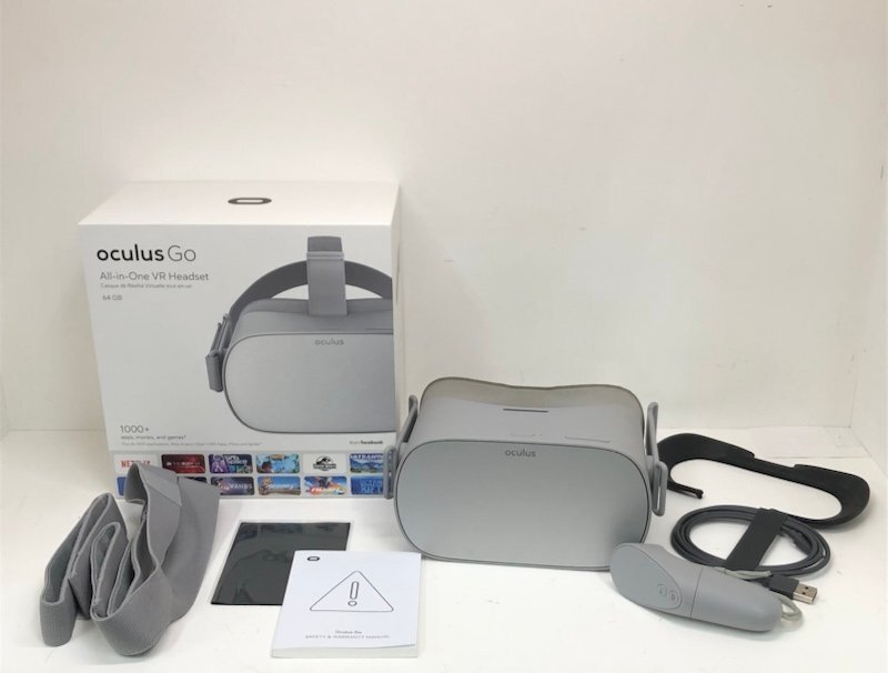 【やや傷や汚れあり】【ジャンク品】Oculus Go MH-A64 オキュラスゴー VRヘッドセット 64GB 240408SK131423の落札情報詳細 - ヤフオク落札価格検索 オークフリー