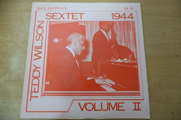 【やや傷や汚れあり】X3-337＜LP＞テディ・ウィルソン Teddy Wilson Sextet / 1944 Volume IIの落札情報 ...