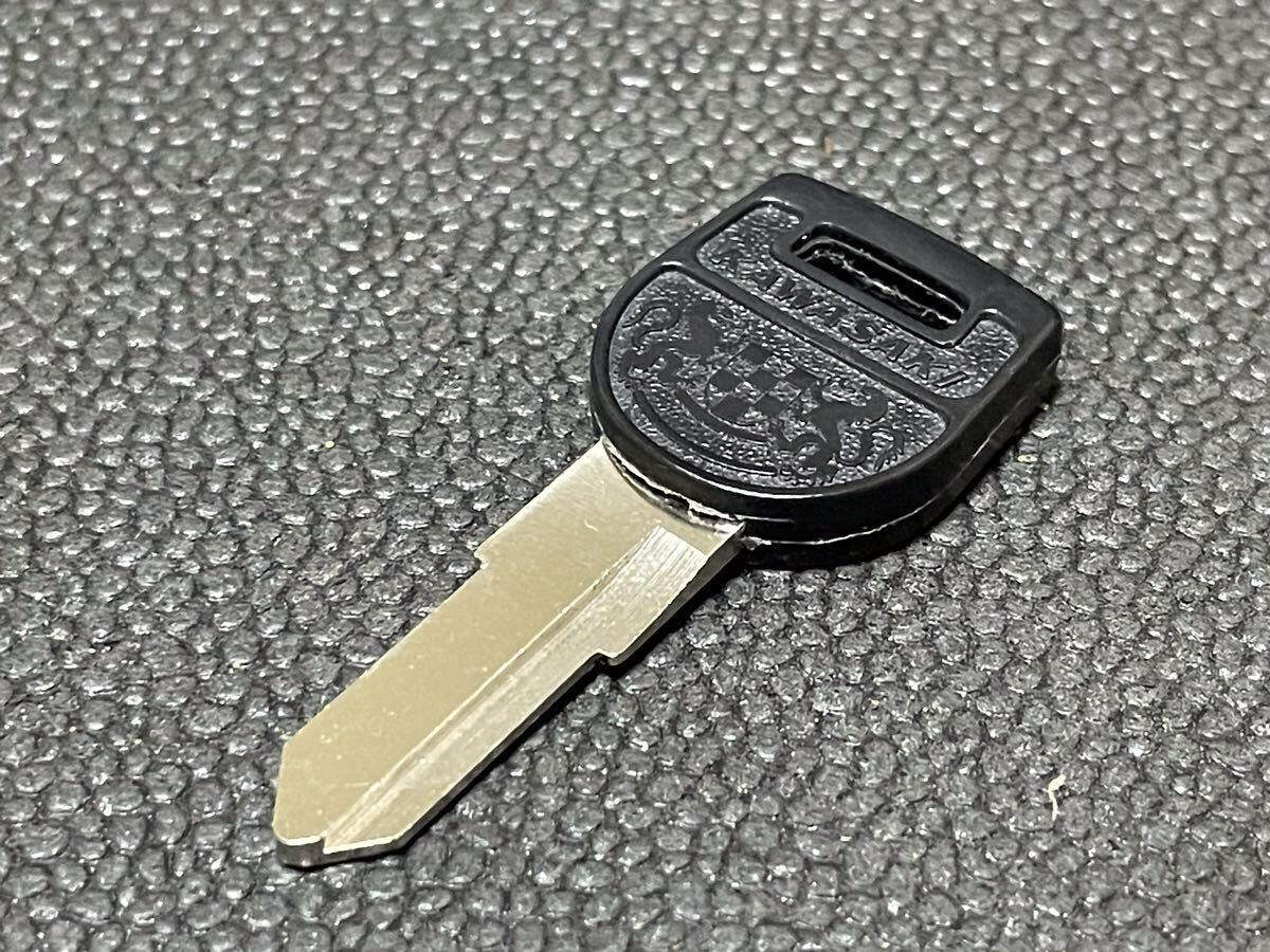 【未使用に近い】Z1Z2 カワサキ 向かい獅子 ブランクキー ショート スペアキー リプロキー キー 鍵 Z1 Z2 750RS 向い獅子 ...