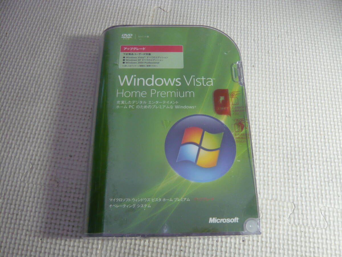 【目立った傷や汚れなし】正規品 Microsoft Windows Vista Home Premium OEM版 32ビット版 認証保障の ...