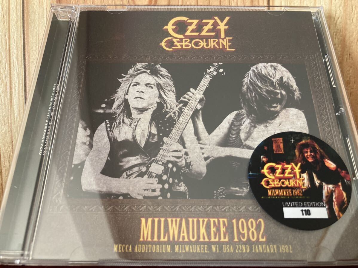 【目立った傷や汚れなし】 OZZY OSBOURNE オジー オズボーン MILWAUKEE 1982の落札情報詳細 - Yahoo!オークション落札価格検索 オークフリー